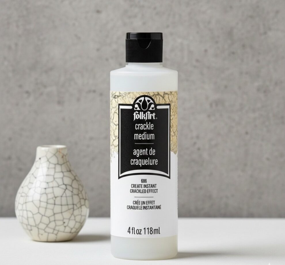 Folk Art Crackle Medium 118ml For Cracking Acrylic Paint